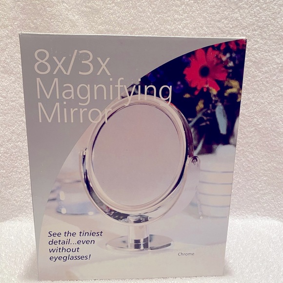 Floxite | Bath | Nib Floxite Magnifying Makeup Etc Mirror Chrome Frame ...